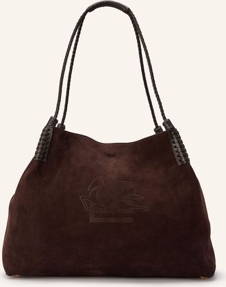 Etro Etro Schultertasche Libra Mit Pouch braun