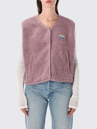 American Vintage Gilet matelass&eacute; en polaire avec encolure ronde et poches