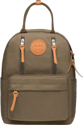 KAUKKO Unisex Schulrucksack mit Laptopfach für 10 Zoll Notebook, Multifunktion Rucksack für Wandern Reisen Camping 13.2 L (Armee Grün JNL-KS06-08)