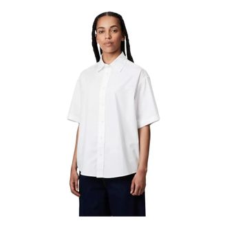 Carhartt Work in Progress W S/S Jaxon Shirt - - Blouses & Shirts - Damen - Wei&szlig; - XS