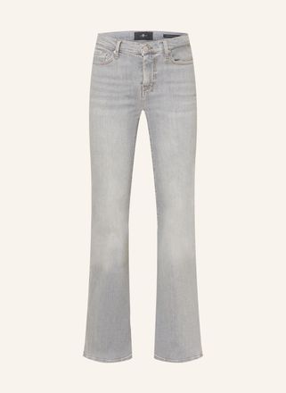 7 For All Mankind Flared Jeans Dojo grau