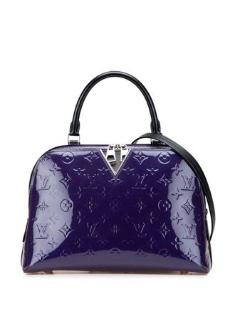 Louis Vuitton 2016 Monogram Vernis Melrose Satchel-Tasche - Violett