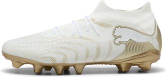 Puma Chaussure de football FUTURE 9 MATCH FG/AG Unisexe, Chaussures, Blanc, 40.5