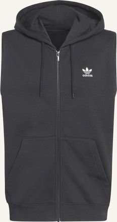 adidas Originals Adidas Originals Trefoil Essentials Hoodie Ohne &Auml;rmel schwarz