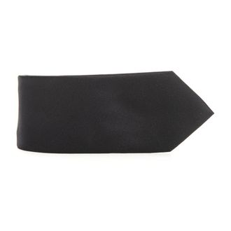 Emporio Armani Glanzender Seidenkrawatte - - Accessories - Herren - Schwarzk - ONE SIZE