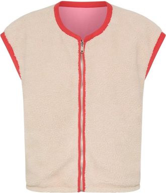 Ichi Weste - - Jackets - Damen - Beige - L