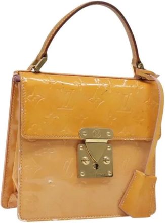 Louis Vuitton Pre-owned Cuir sacs-main - Femme - Pre-owned - Jaune - Taille: ONE Size