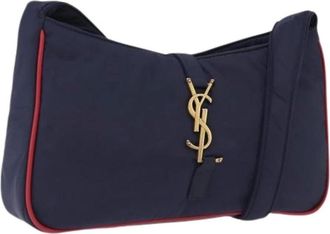 Saint Laurent Pre-owned Nylon sacs-ports-paule - Femme - Pre-owned - Bleu - Taille: ONE Size