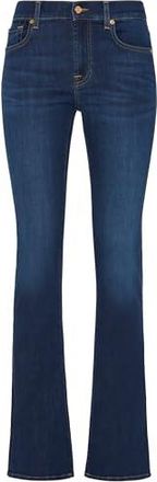7 For All Mankind Bootcut Bair Rinsed Indigo Jeans, Bleu foncé, 23W Femmes