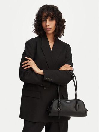 Calvin Klein Handtasche Quilted Nylon Ew Satchel LV04F3743G Schwarz