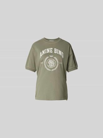 Anine Bing Relaxed Fit T-Shirt mit Logo-Print