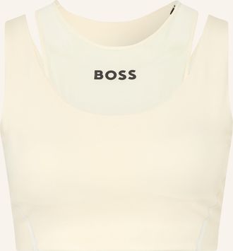 HUGO BOSS Sport-Bh Ekaden Mit Mesh beige