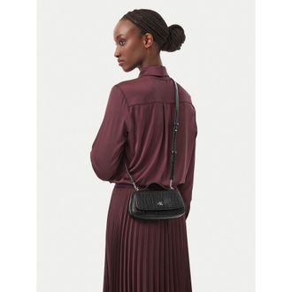 Calvin Klein Handtasche Calvin Klein Ck Croc Top Handle Bag LV04F3903G Schwarz