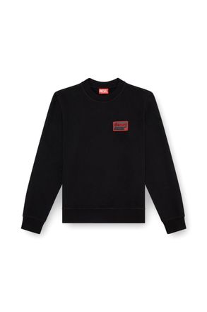 Diesel S-GINN-K47 Felpa_Sweatshirt_Schwarz_3XL Gro&szlig;e Gr&ouml;&szlig;en