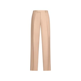 Dior Metallische Stab Hose - - Trousers - Herren - Beige - M