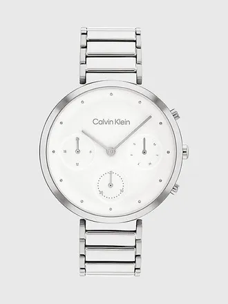 Calvin Klein Minimalistische Glieder-armbanduhr - Silver - Damen - Einheitsgr&ouml;&szlig;e