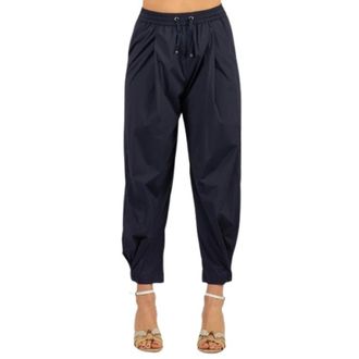Herno Damen, Hosen, Blau, LGr&ouml;&szlig;e