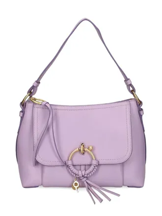 See By Chlo&eacute; Kleine Joan Schultertasche mit Quastendetail - Violett