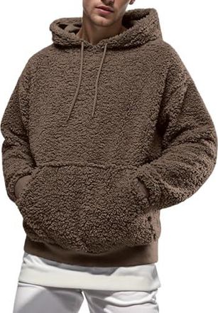 Generic Sweat a Capuche Homme Hooded Sweatshirt Sweats &agrave; Capuche Fleece Homme et Femme Plus Taille Europ&eacute;enne pour Automne et Hiver