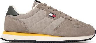 Tommy Jeans Sneakers Tj Runner Flag Mix EM0EM01774 Beige