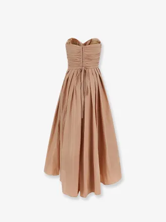 Pinko Womens Dress Dattero Taffeta Pink Polyester