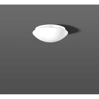 RZB Leuchten Flat Polymero IP44, wei&szlig;, on/off Decken- und Wandleuchten, D 305 H 115, 117&deg;, Kunststoff (PMMA) opal 221126.002.4