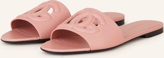 Dolce & Gabbana Pantoletten rosa