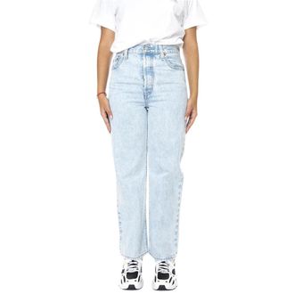 Levi's Ribcage Straight Ankle Jeans - - Jeans - Damen - Blau - W30 L29