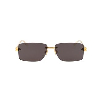 Bottega Veneta Bv1126S Sonnenbrille - - Accessories - Herren - Gelb - 58 MM
