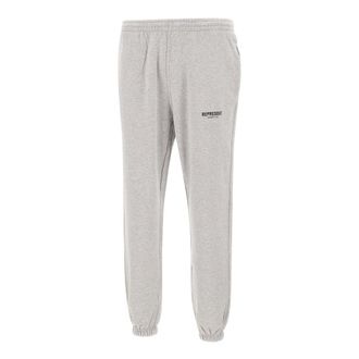 Represent Represent, Homme, Pantalons, Gris, Taille: S Jogger en coton gris avec taille élastique