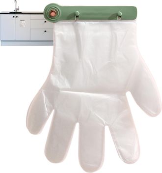 Generic Handschuhhalter zur Wandmontage, Aufbewahrung von Handschuhen f&uuml;r Haus, zur Wandmontage, mit 100 F&auml;ustlingen f&uuml;r Badezimmer, K&uuml;che und K&uuml;hlschrank