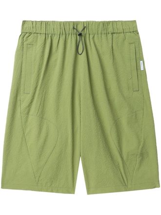 Five CM short texturé à taille élastique - Vert