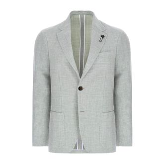 Lardini Homme, Vestes, Vert, Taille: XL Blazer Tailleur Crois&eacute;