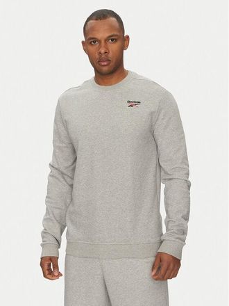 Reebok Sweatshirt Logo Crew 100221789 Grau Regular Fit