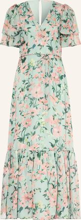 Phase Eight Kleid Mit R&uuml;schen Und Volants blau