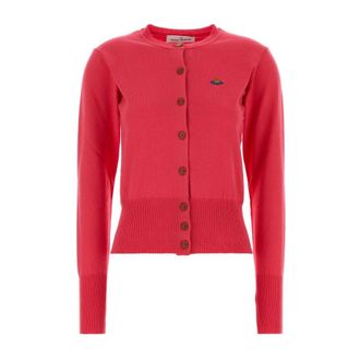 Vivienne Westwood Bea Cardigan - - Knitwear - Damen - Rosa - XS