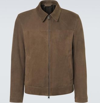 Brioni Blouson en daim