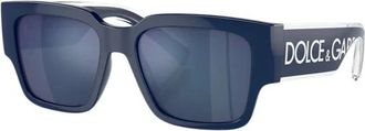 Dolce & Gabbana Lunettes de soleil Dx6004 - Femme - Accessoires - Bleu - Taille: 49 MM