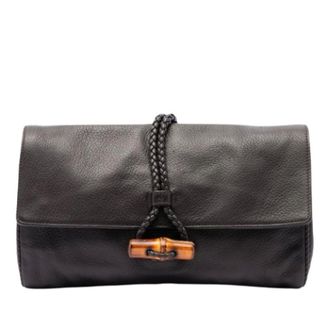 Gucci Pre-owned Sac Bambou Hip - Femme - Pre-owned - Brun - Taille: ONE Size