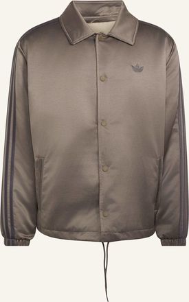 adidas Originals Adidas Originals 3-Streifen Puffer Jacke, Satin braun