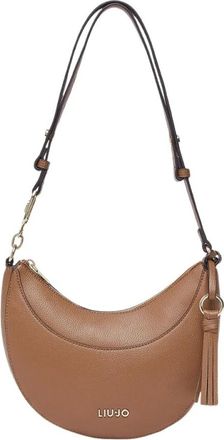 Liu Jo Femme, Sacs, Brun, Taille: ONE Size Sac Hobo Moyen avec Breloque