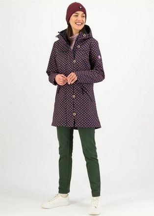 Blutsgeschwister Softshelljacke Blutsgeschwister Wild Weather Long Anorak Damen Jacke Softshell Mantel