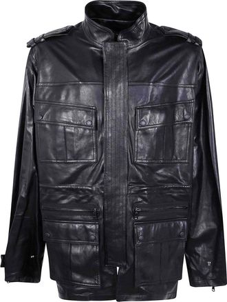 Balmain Parka - Schwarz
