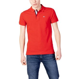 Tommy Hilfiger Polo Top - - Tops - Herren - Rot - S
