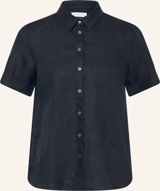 Marc O'Polo Marc Opolo Hemdbluse Aus Leinen blau