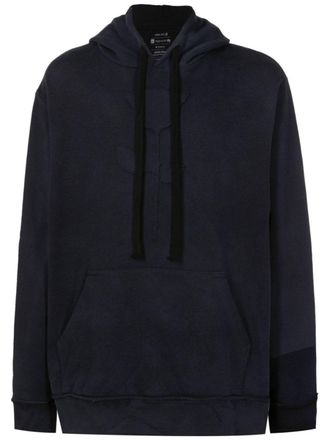 Osklen hoodie en coton à patch fleur - Noir