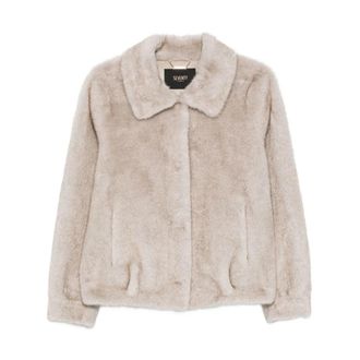 Seventy Giacconi Coat - - Jackets - Damen - Beige - S