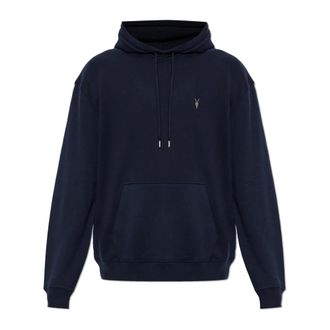 AllSaints Homme, Sweatshirts et sweats &agrave; capuche, Bleu, Taille: S Asher SweaT-shirt