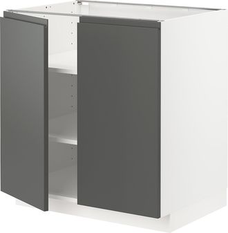 IKEA METOD Unterschrank m Böden/2Türen