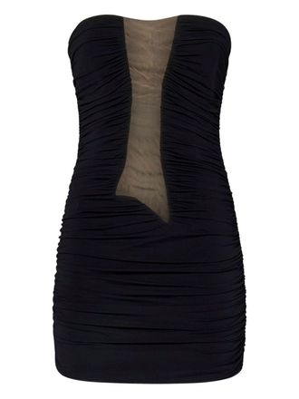 Nensi Dojaka Womens Mini Dress Black Viscose